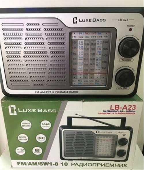 Радиоприёмник Luxe Bass LB-A23 с MP3