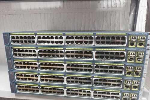 Коммутатор Cisco WS-C2960-48PST-L