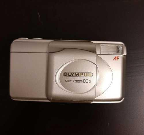 Плёночный фотоаппарат Olympus superzoom 80G