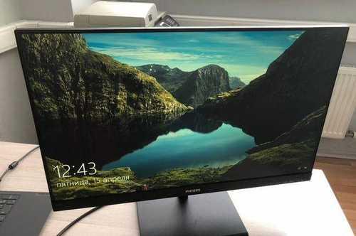 Монитор Philips 245E, 23.8" 2560x1440, 75 Гц, IPS