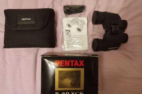 Бинокль pentax 8*40 XCF новый