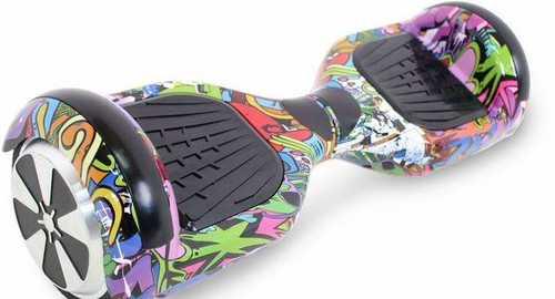 Гироскутер Smart Balance 6.5 граффити фиолетовый