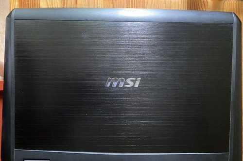 Игровой ноутбук MSI gx70 3BE