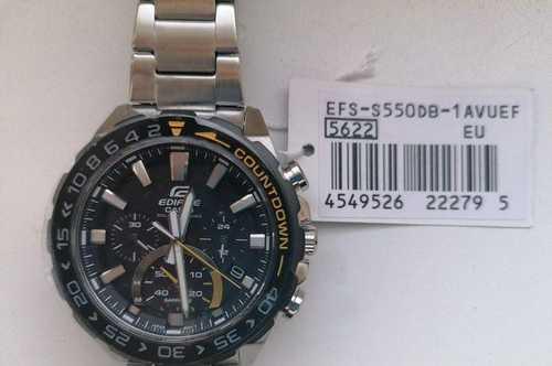 Часы Casio Edifice EFS-S550DB Solar (Япония)