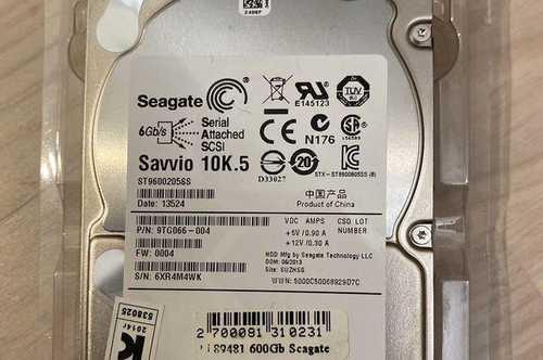 Жесткий диск Seagate 600 GB ST9600205SS