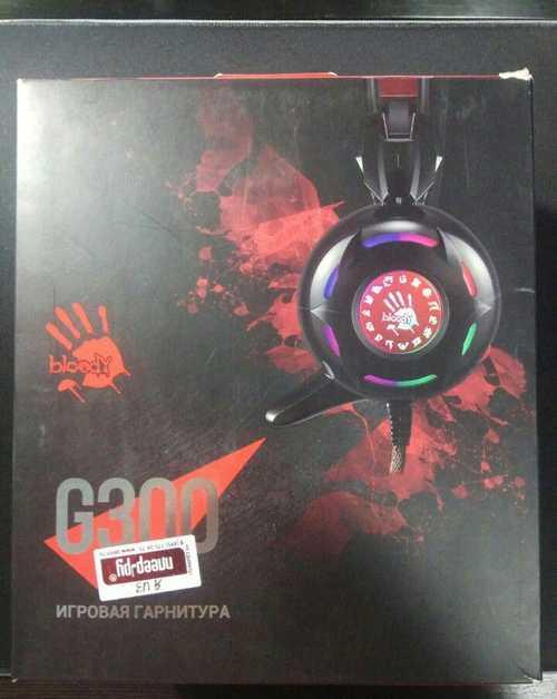 Игровая гарнитура A4tech Bloody G300