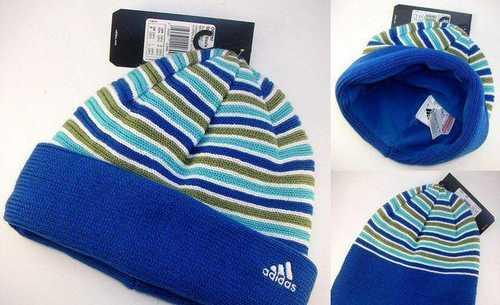 Шапка adidas Stripy Woolie (новая)