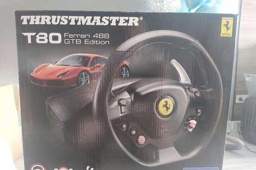 Игровой руль Thrustmaster T80 GTB Edition