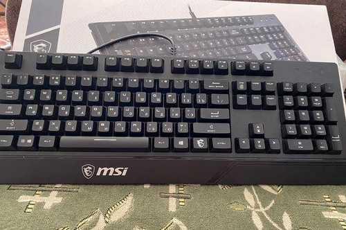 Игровая клавиатура MSI GK20 с подстветкой