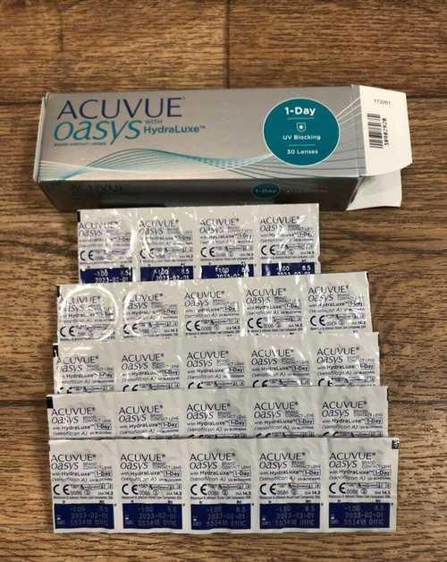 Линзы Acuvue oasys HydraLuxe