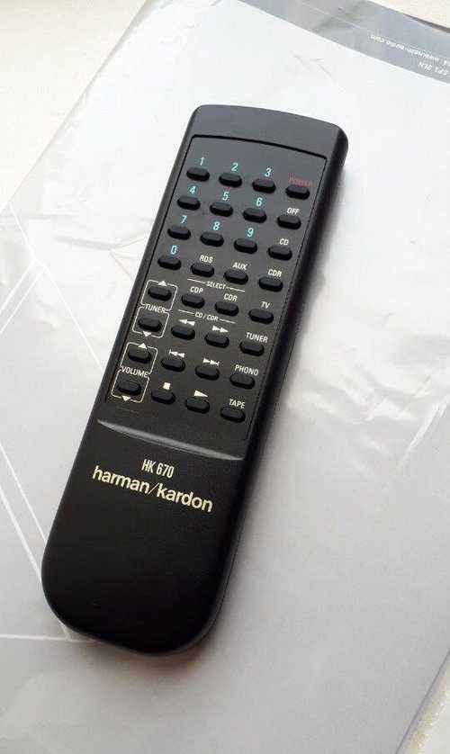 Пульт ду harman/kardon HK 670