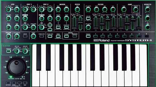 Синтезатор Roland system-1, 25 клавиш