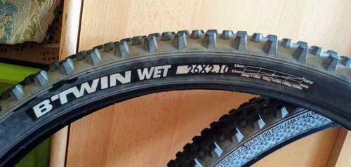 Покрышки btwin Wet 26 x 2,10