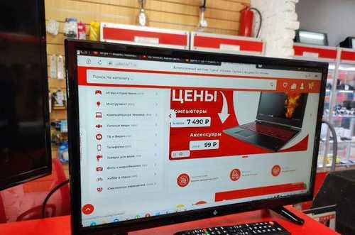 22" (55 см) Телевизор LED dexp F22F7000E черный