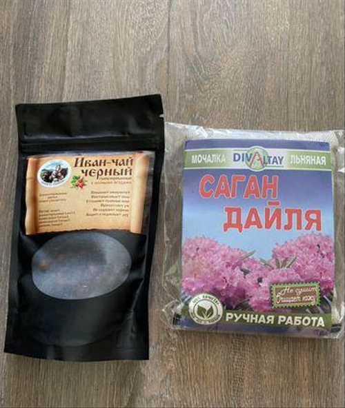 Мочалка льняная алтай