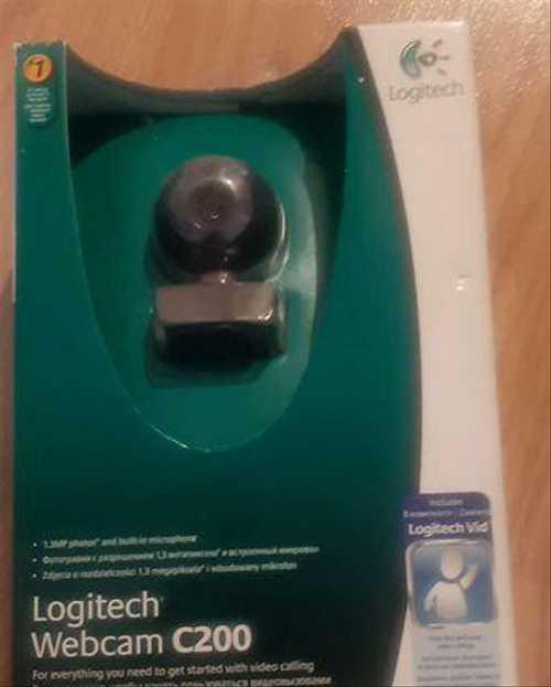 Вебкамера Logitech Webcam C200 новая