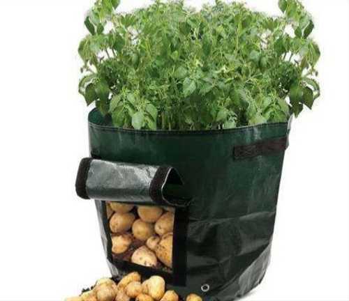 7 Gallon/ Мягкий плантатор с ручками для посадки