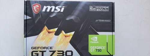 Видеокарта MSI GeForce GT 730 2GB