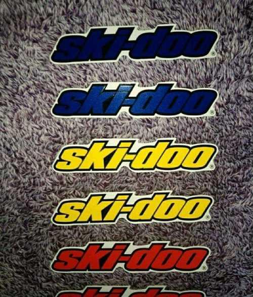 Наклейки "ski-doo"