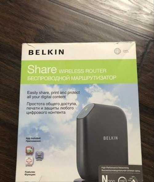 Belkin беспроводной маршрутизатор
