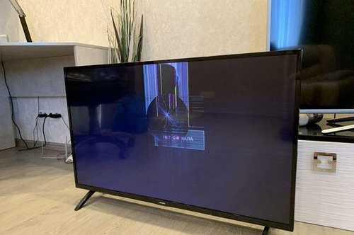 Телевизор philips 43pfs4012 с разбитой матрицей