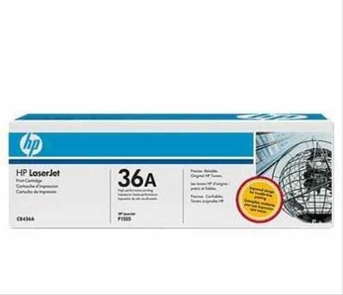 Картридж HP CB436AF оригинал 2x2000 стp