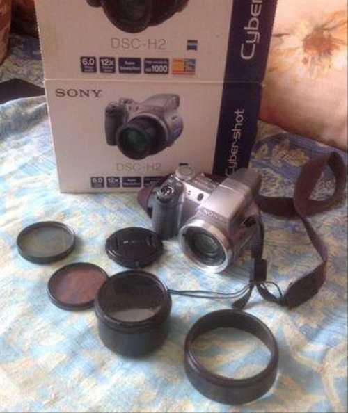 Продам фотоаппарат sony cyber shot DSC-H12