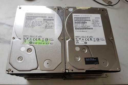 Жесткие диски 1Tb Hitachi 3.5" SATA (лот 10шт)