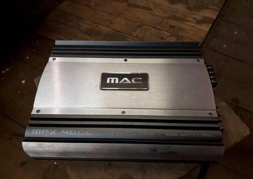 Усилитель mac audio mpx 4000