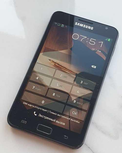 Смартфон Samsung Galaxy Note1 GT-N7000
