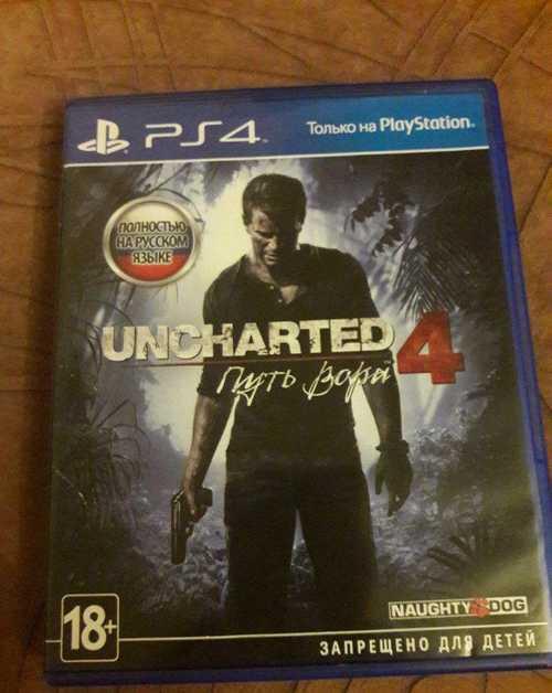 Игра на PS4 Uncharted4 Путь вора
