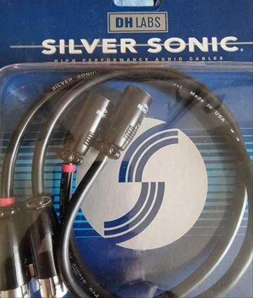 DH labs silver sonic PRO studio XLR 0.5M (USA)