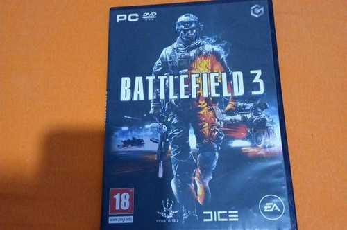 DVD Диск с игрой battlefield 3