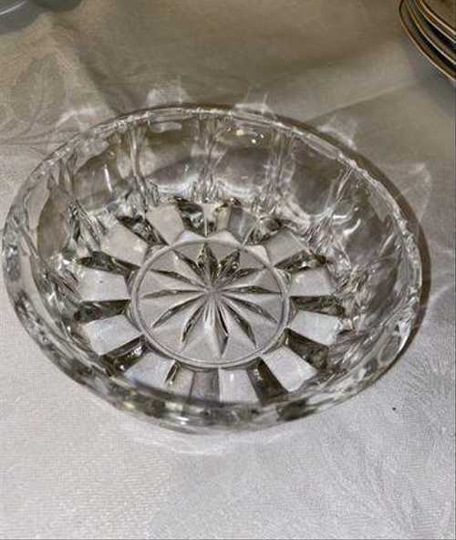 Хрустальная пиала/ вазочка