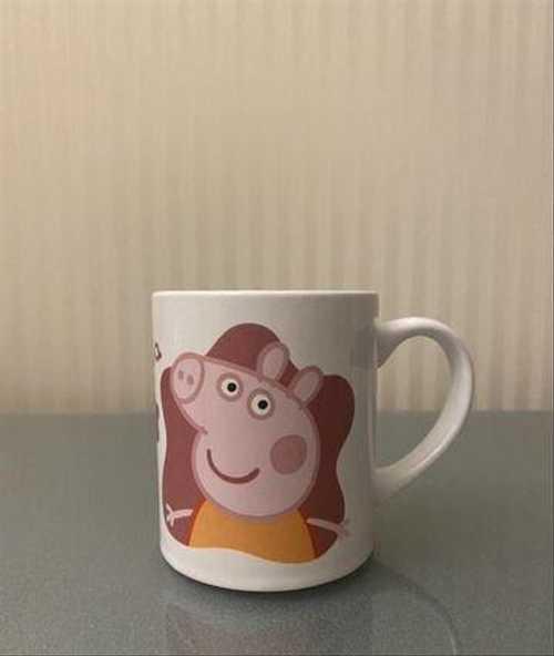 Керамическая кружка «свинка Peppe»