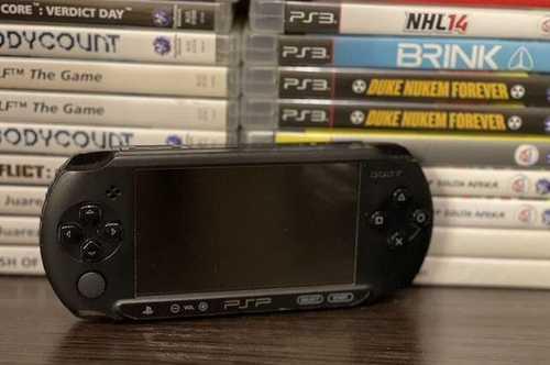 Sony PSP e1008 прошитая 12 игр