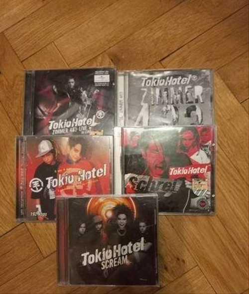CD диски Tokio Hotel 5 шт