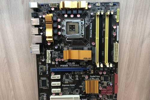 Материнская плата 775 asus P5QD Turbo