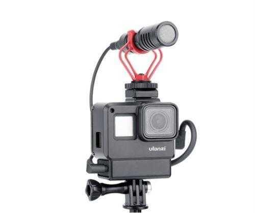 Рамка для GoPro hero 7\6\5 адаптер для микрофона