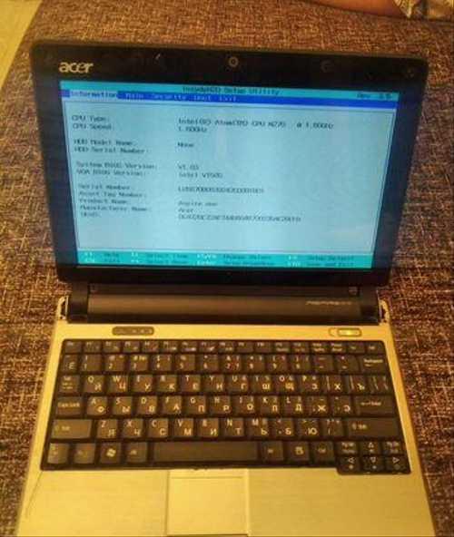 Acer Aspire One KAV60