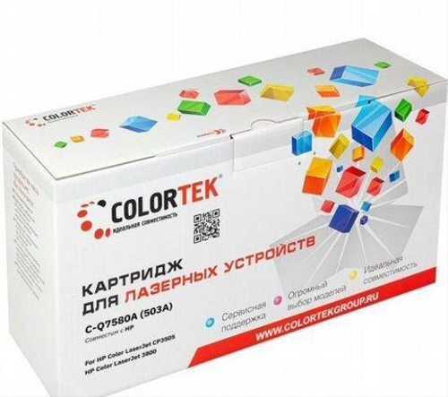 Картридж лазерный Colortek CT-Q7580A (503A) черный