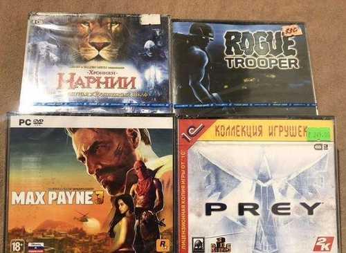 Запечатанные компьютерные игры Max Payne prey