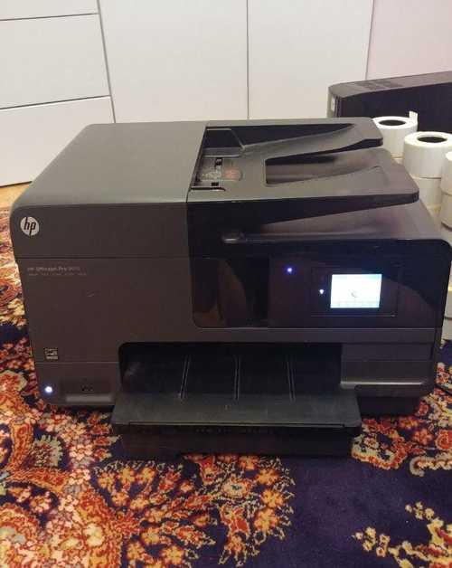 Рабочий мфу струйный принтер HP officejet 8610