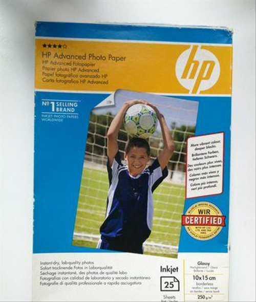 Фотобумага hp advanced photo paper