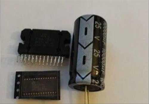 Микросхемы звука TDA7850/TDA7313ND/ конденсатор