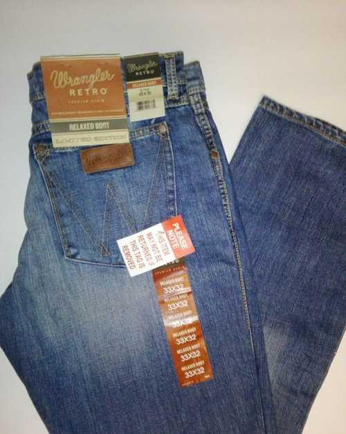 Джинсы Wrangler Retro WLT20AD 33х32