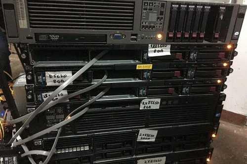 Сервер HP ProLiant DL380G5 /16GB / 2CPU /1PSU
