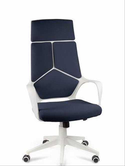 Кресло офисное IQ темно-синяя ткань