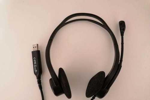 Компьютерная гарнитура Logitech 960 USB Headset