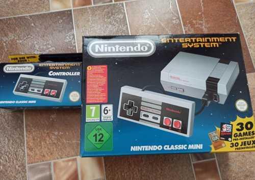 Nintendo classic mini (прошита) + 2ой контроллер